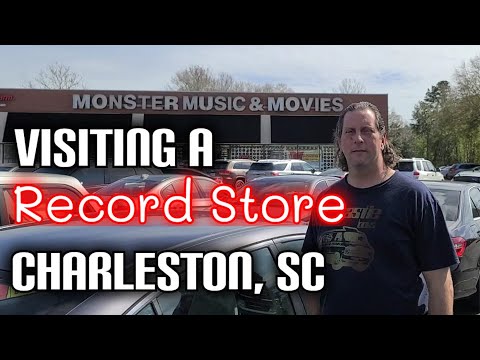 Visiting a Book Store & Record Store in Charleston, SC