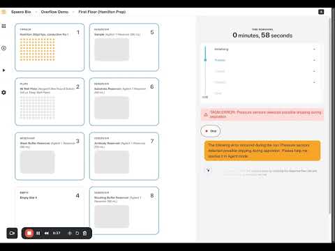 AI Agent + Sensor Feedback Loop Error Recovery