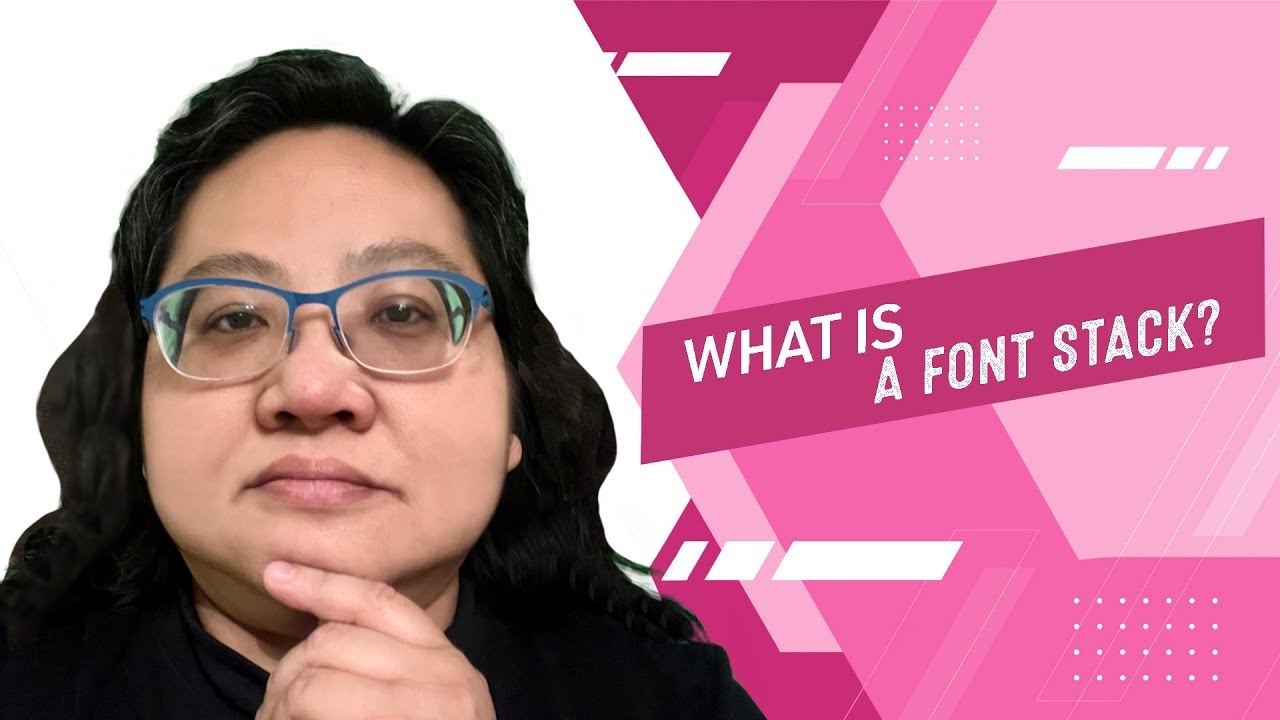 Coding for Beginners: CSS Basics #59— What is a Font Stack?