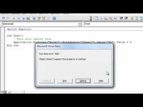 Intro to Excel VBA - Writing VBA Code Pt. 1