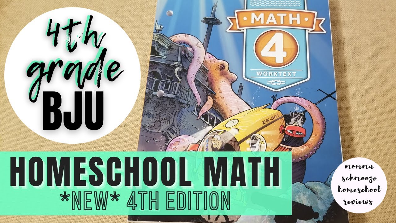 BJU 4 MATH CURRICULUM FLIP THROUGH || GRADE 4 MATH
