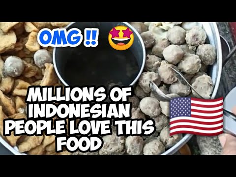 Indonesian street food that you must try if you are on vacation in Indonesia !! delicious world food