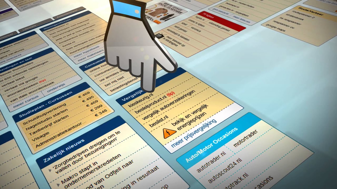 Startpagina.nl op je iPad