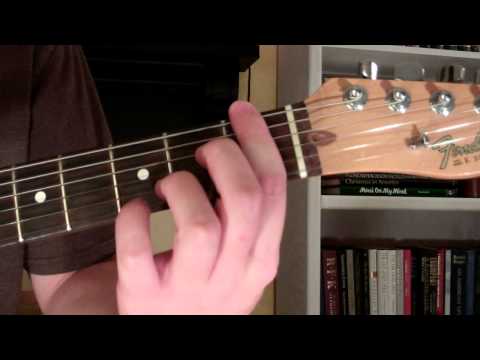 How To Play the Fm7 Chord On Guitar (F minor seventh) 7th
