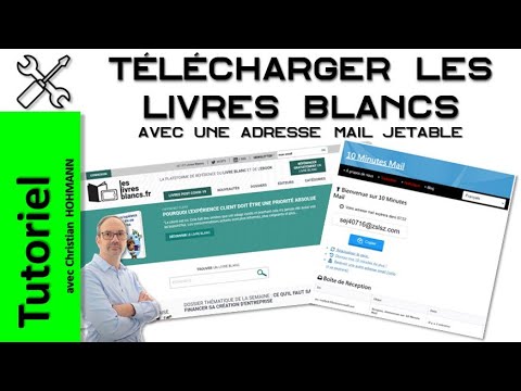Télécharger les livres blancs avec une adresse mail jetable