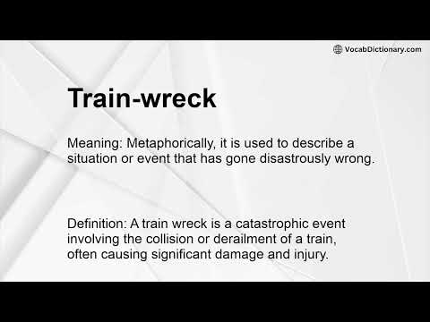 Train-wreck Meaning