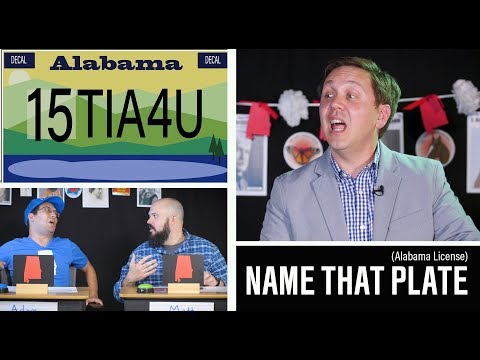 Name That Alabama License Plate | This is Alabama