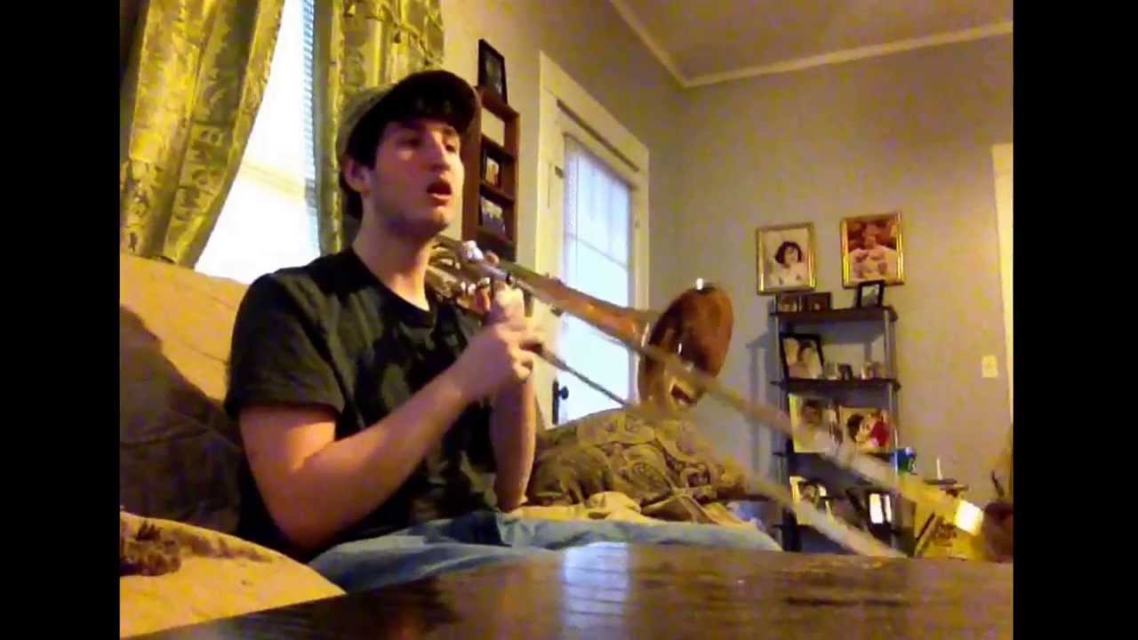 Bb scale 2nd octave positions for trombone