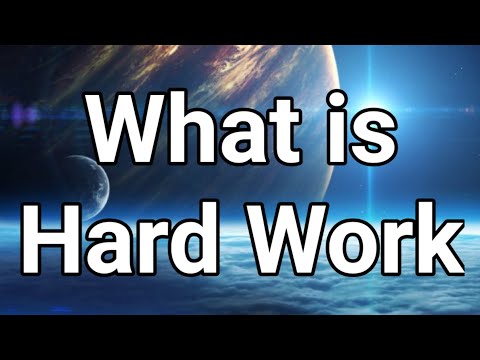 What is Hard Work. Urdu/ English