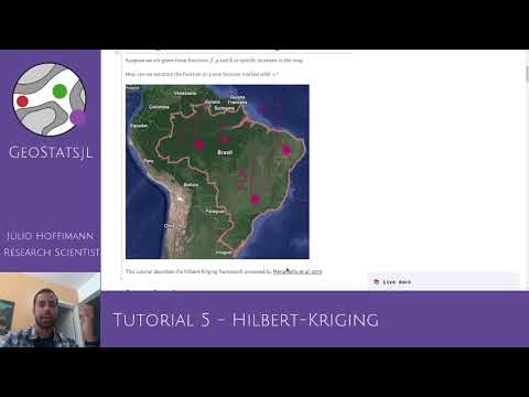 GeoStats jl - Tutorial 05 - Hilbert-Kriging