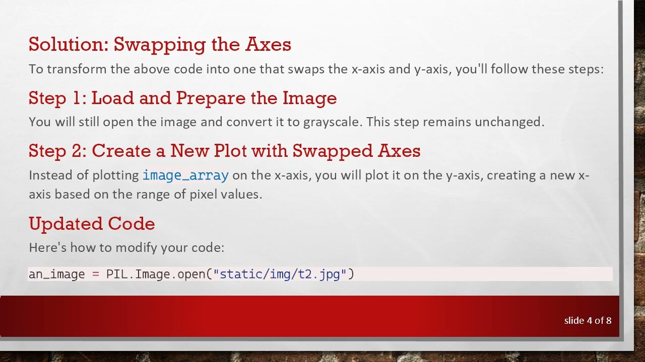 How to Swap X-axis and Y-axis in a Horizontal Graph using Python