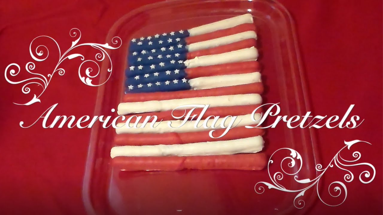 American Flag Pretzels!