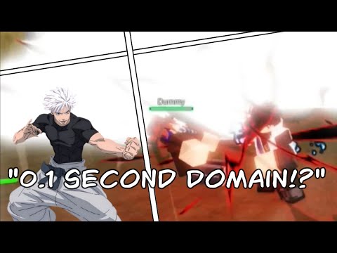 *SKILL BUILDER* Gojo Mastery Showcase in Jujutsu Shenanigans
