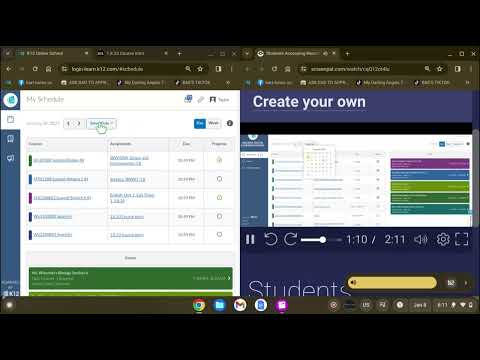 How to Access Class Recordings in K12 Stride app OLS