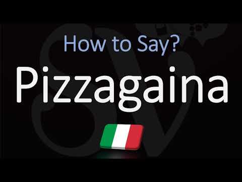 How to Pronounce Pizzagaina? (CORRECTLY)