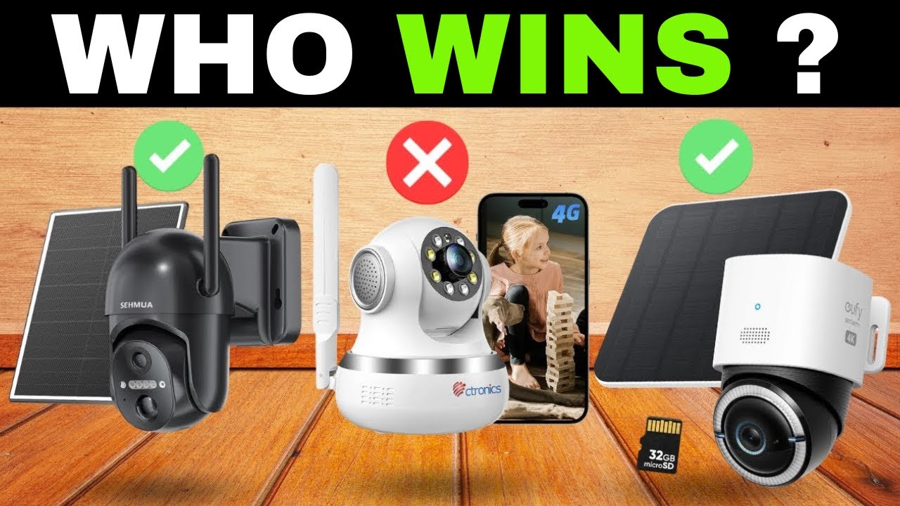 ✅ 7 Best 4G Security Cameras with SIM Card [2026] 📷 Solar Powered Outdoors & Indoor Models / 4K CCTV