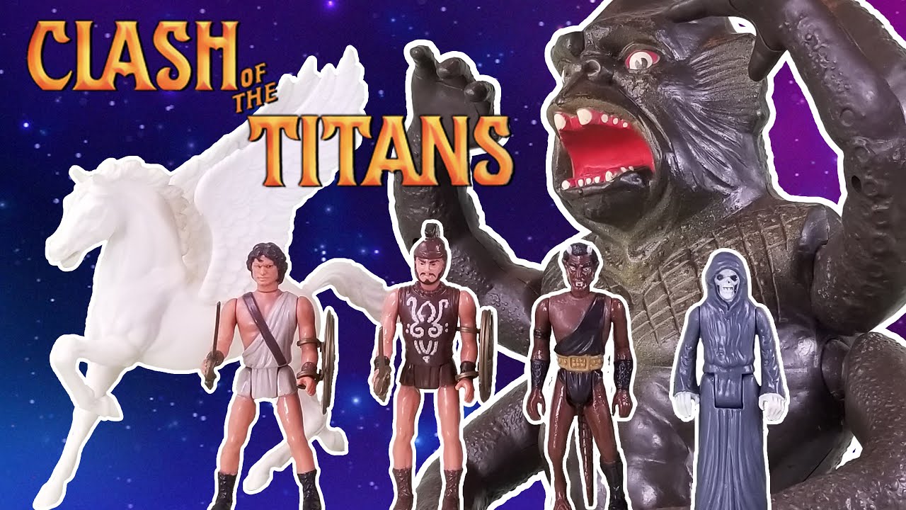 MATTEL CLASH OF THE TITANS COMPLETE FIGURE LINE REVIEW