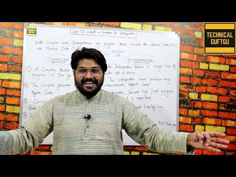 What is Compiler and Interpreter-Hindi/Urdu | is python an interpreted language | Python interpreter