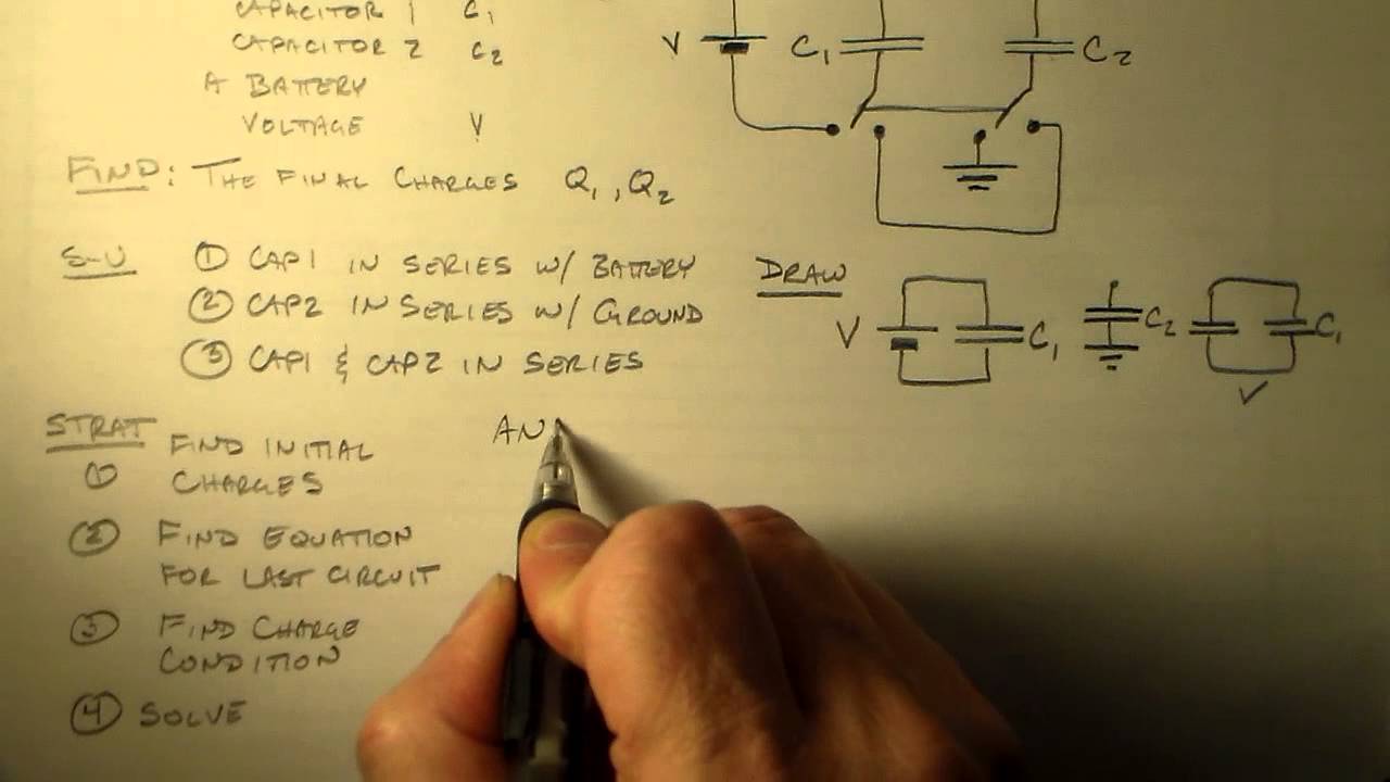 Simplified Two Capacitor Problem