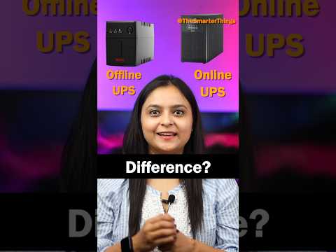 Offline UPS Vs Online UPS | #shorts #shortvideo #youtubeshorts #facts #electrical