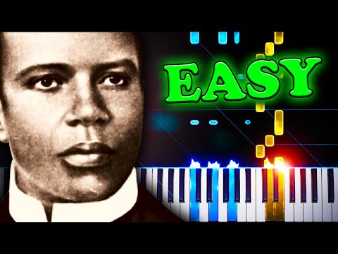 Scott Joplin - The Entertainer - EASY Piano Tutorial