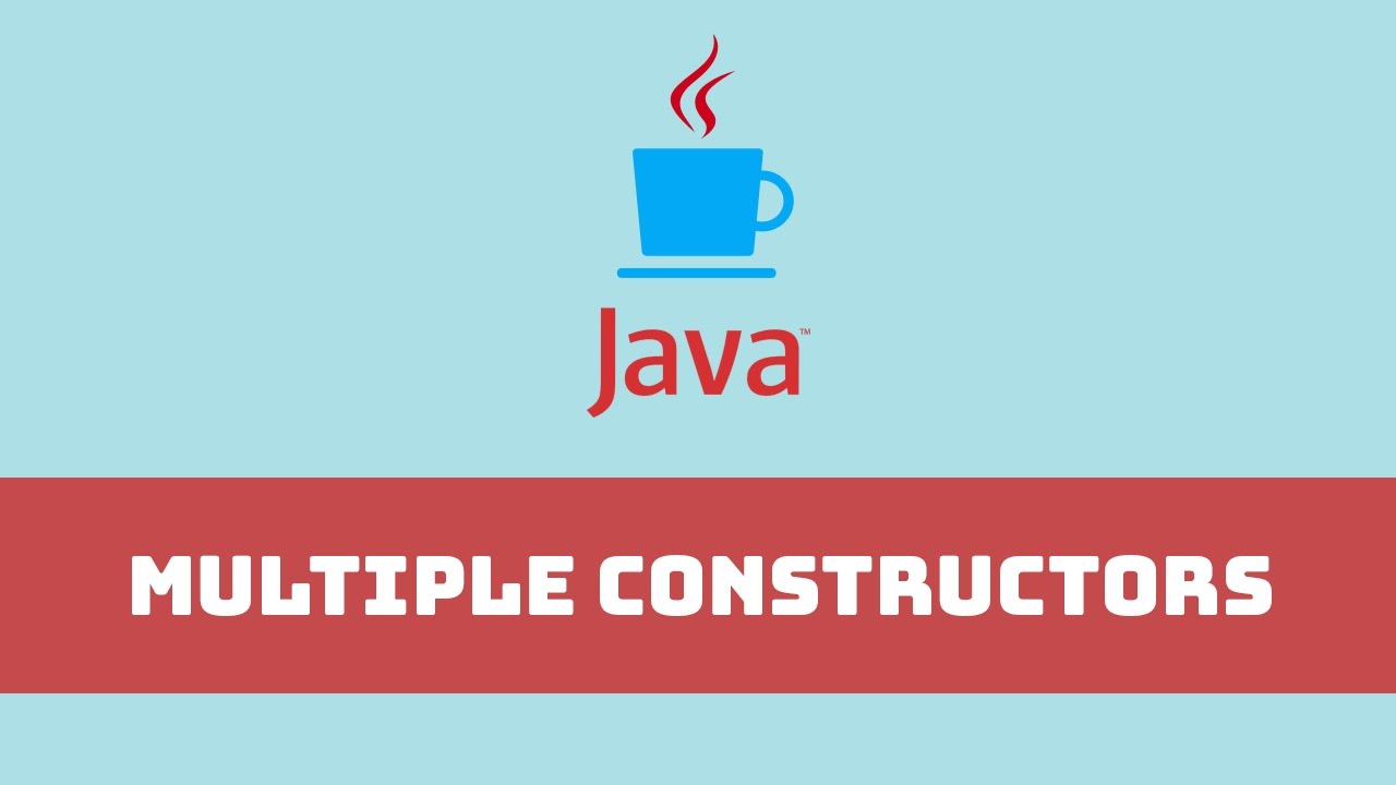 Java Programming Tutorial - Multiple Constructors for Classes