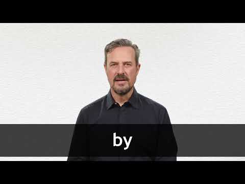 BY definition and meaning | Collins English Dictionary