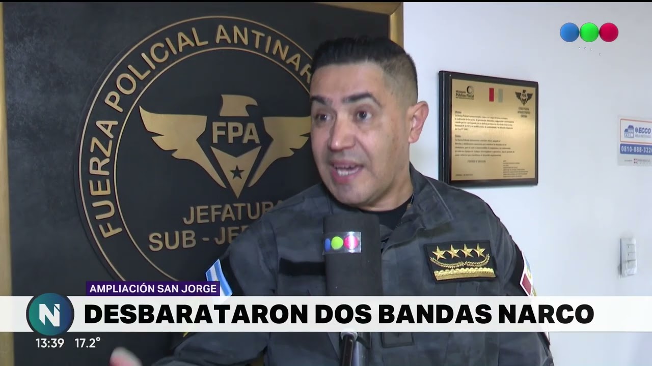 Detuvieron a 17 miembros de dos bandas narcos e incautaron 1400 dosis de cocaína
