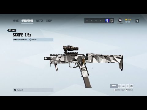 Rainbow 6 Diamond Skin!