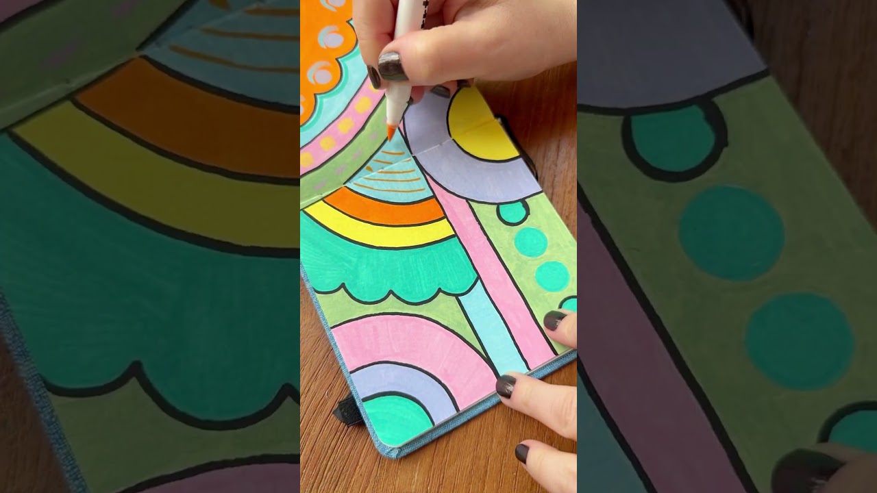 Week 2: Spring Arcs & Curves of March’s Art Guide. Full art guide on my website, link in my bio.