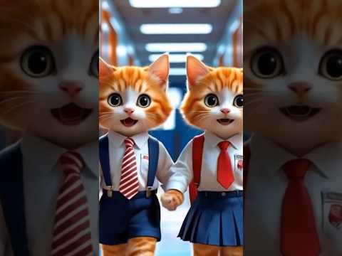 How an AI Learned to Love (A Cat Story) || cats video code #shorts #animation #catvideos