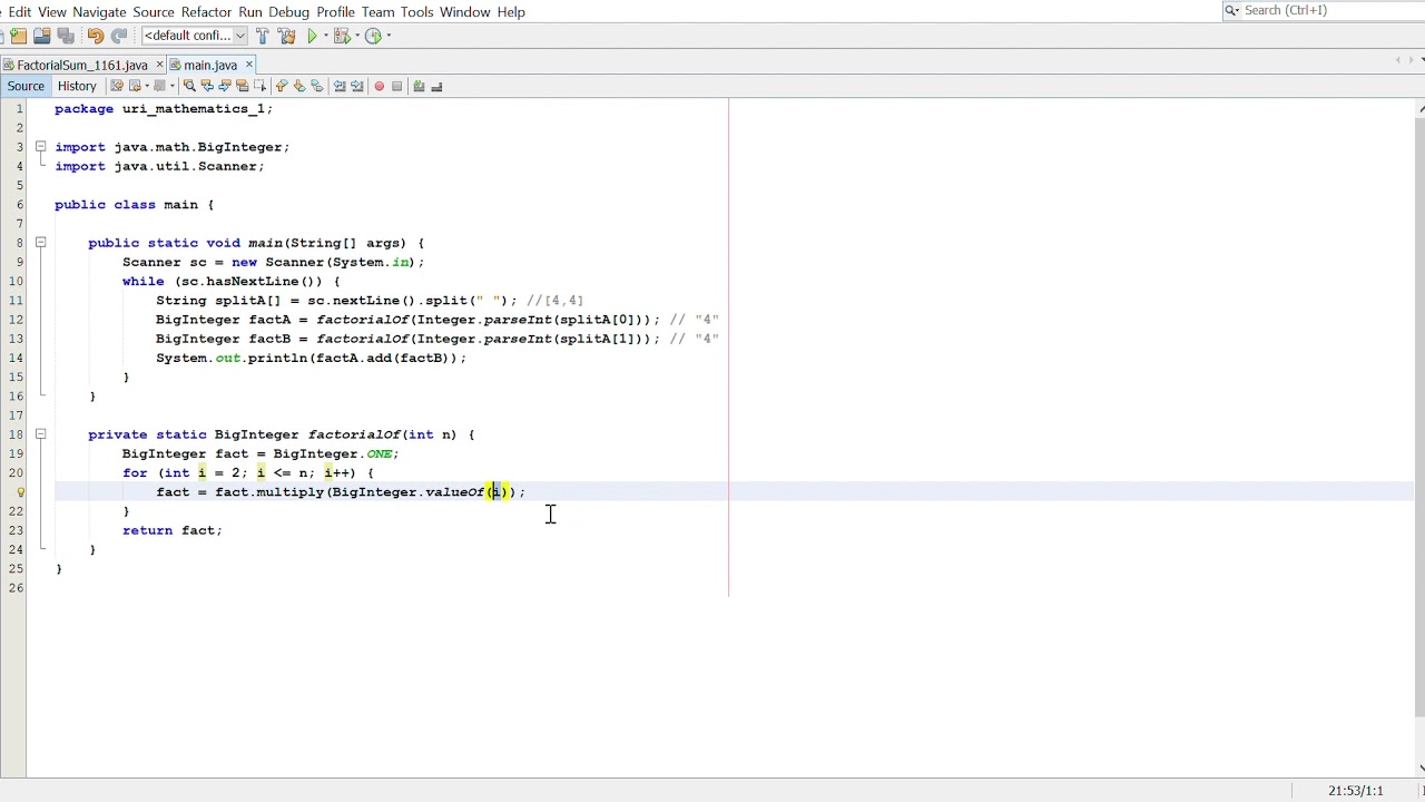 valueOf method of BIgInteger   Java