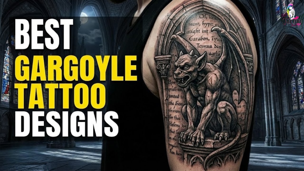 Gargoyle Tattoo Designs 2025 | Stylish Gargoyle Tattoo Inspiration | Realistic Gargoyle Tattoo Ideas
