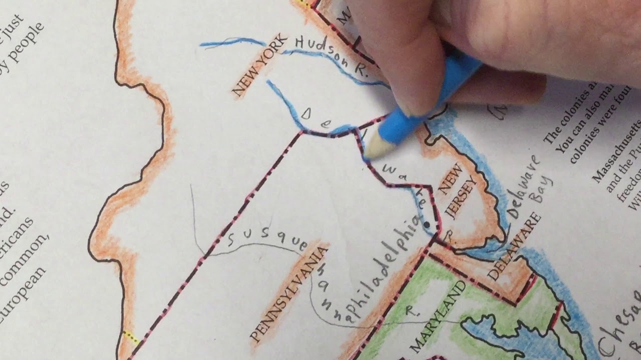 Thirteen Colonies Map Workshop (5/7)