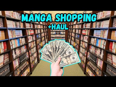 Manga Shopping With Me - I spent All The Money!
