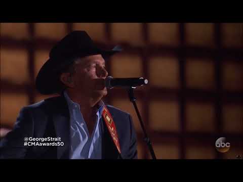 Alan Jackson & George Strait sing "Remember When" & Troubadour" live 2016 CMA 50th concert HD 1080p