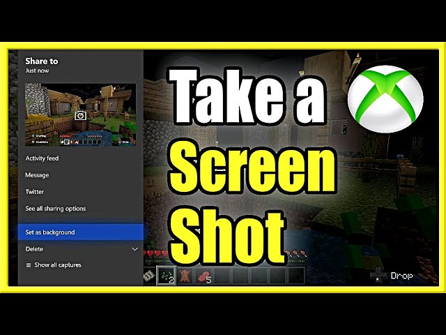 How do you take a screenshot in Minecraft?