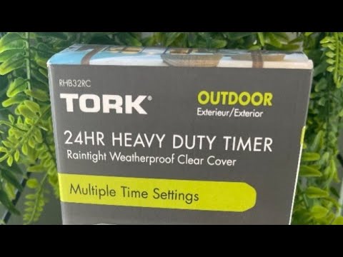 Unboxing & Review: Tork 24hr Heavy Duty Timer RHB33RC #electrical