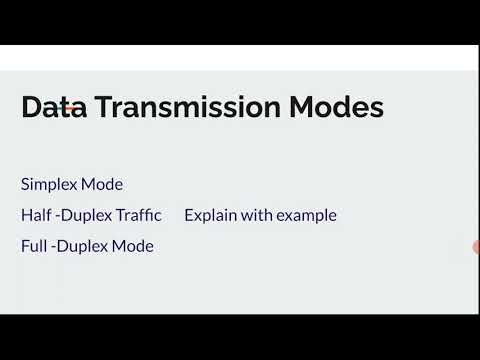 Transmission modes in data communication.? simplex mode hald duplex mode, Digitalsoftecs