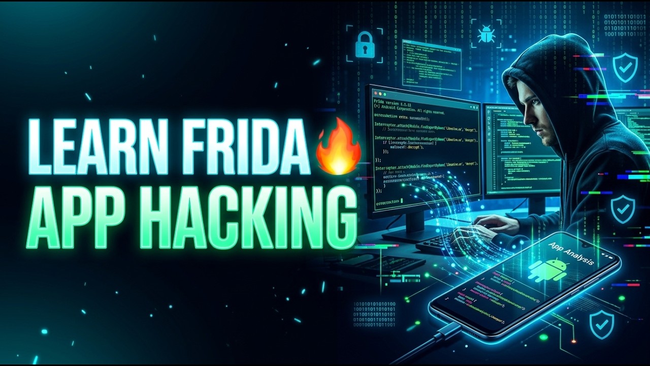 Frida Reverse Engineering Tutorial for Beginners | Learn App Hacking & Dynamic Analysis