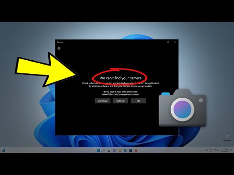 Fix We can't find your camera Error 0xA00F4244 in Windows 11 / 10 | How To Solve Camera 📷✔️
