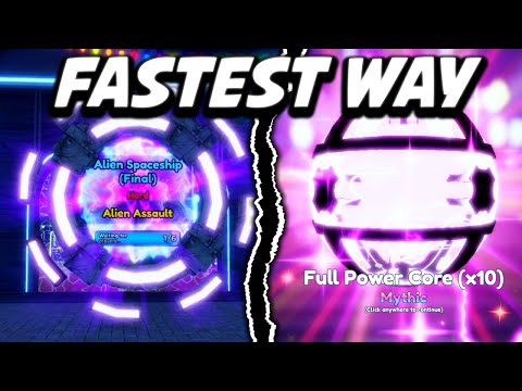 FASTEST WAY TO GET FULL POWER CORE *UPDATE 10* In Anime Adventures! Roblox