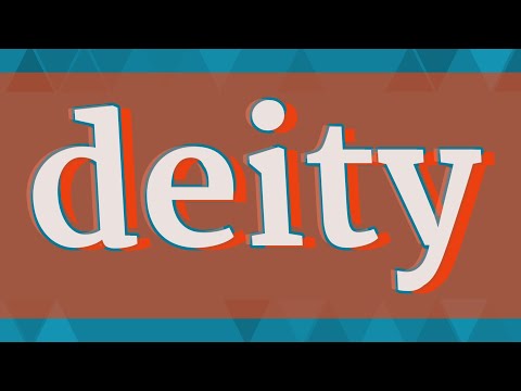 DEITY pronunciation • How to pronounce DEITY