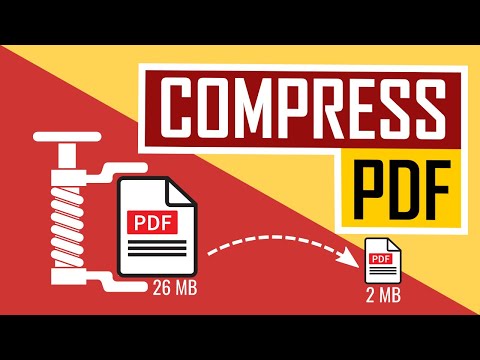 How to Compress PDF File Size by 90%