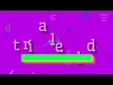 How to say "trialled"! (High Quality Voices)