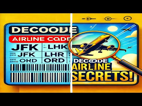 Decoding Airline Codes: Airport, Flight Numbers, and Airline Secrets Explained!