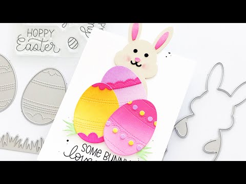 Easter Bunny Pull Tab Card