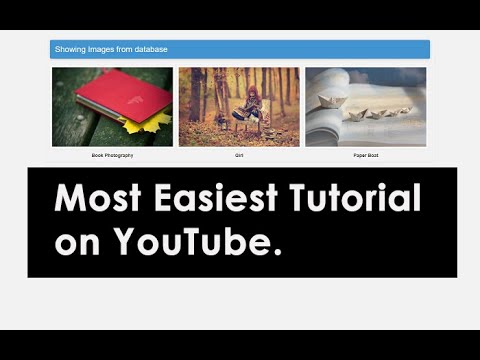 PHP Tutorial 2 - Show Image From Database in PHP | Display Image From Database and Folder in PHP