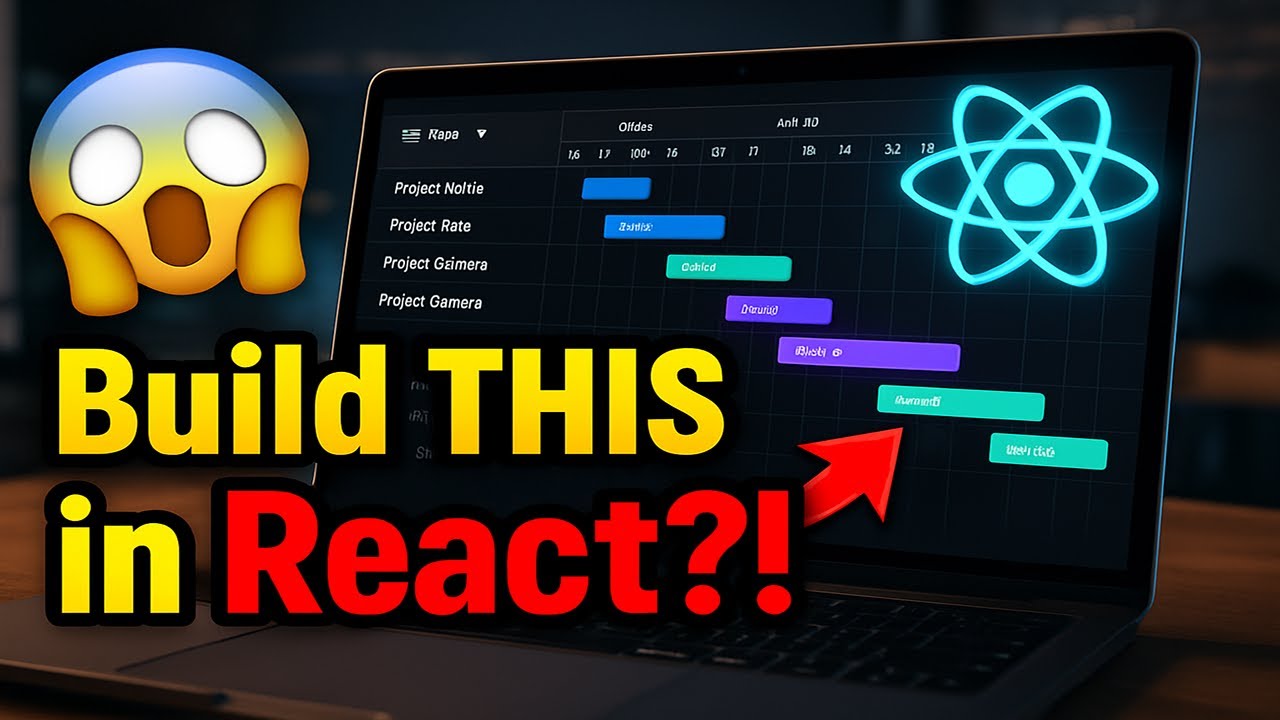 React Gantt Chart Tutorial – Build THIS in 15 Minutes!