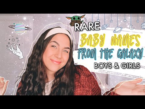 Rare + Unique SPACE/CELESTIAL BABY NAMES 2020 (For Boys & Girls) | Star Names + Constellation Names!